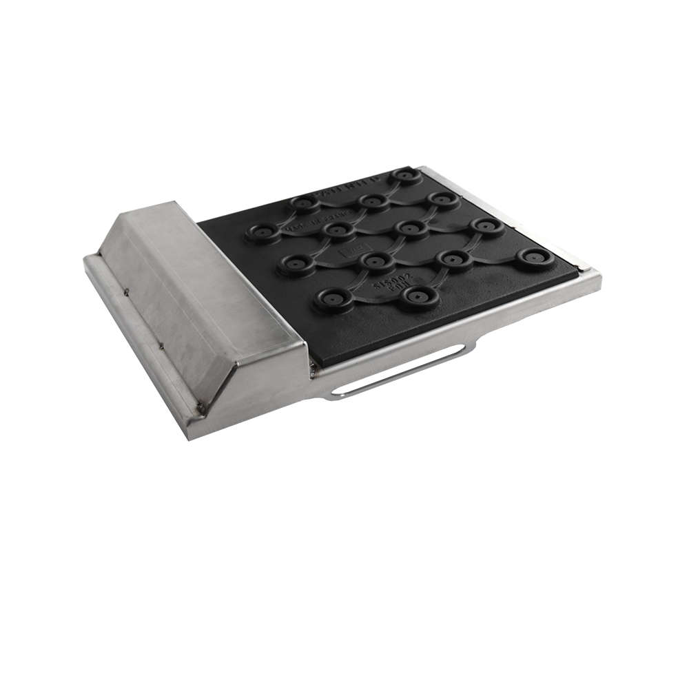 RCS Dual Plate Stainless Steel Griddle by Le Griddle, fits Premier Ser ...