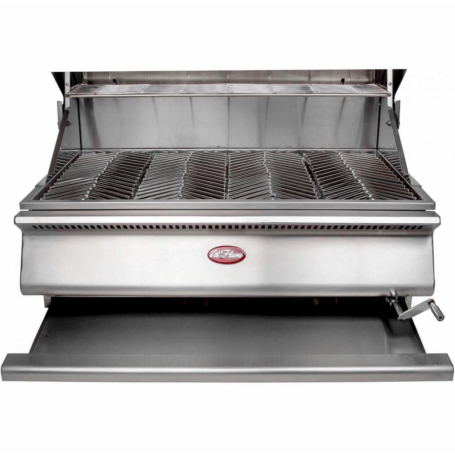 Cal Flame G Series 32 Inch Built-In Charcoal Grill BBQ18G870 ...