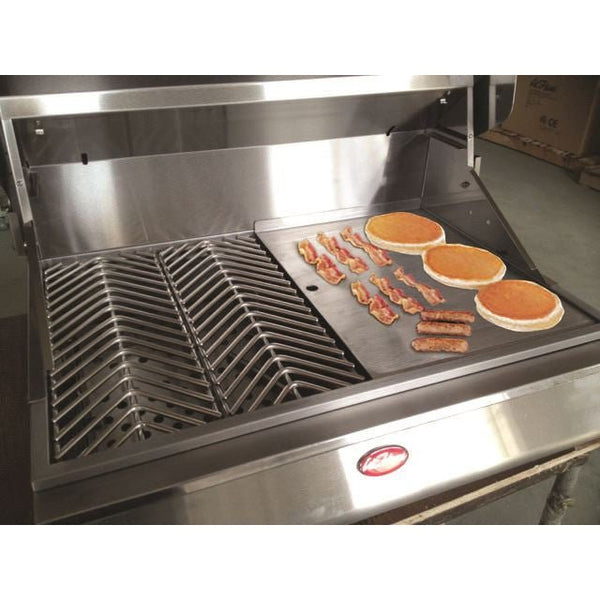 Cal Flame P4 32 Inch 4 Burner Built-In Grill with Rotisserie, Griddle ...
