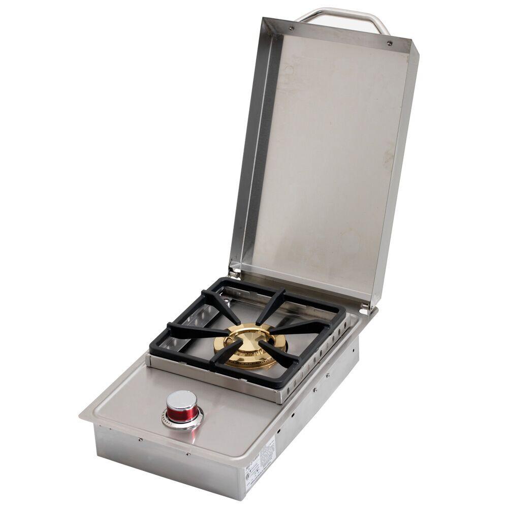 Cal Flame Standard Single Flat Side Burner with 15 000 BTU BBQ18852P ...